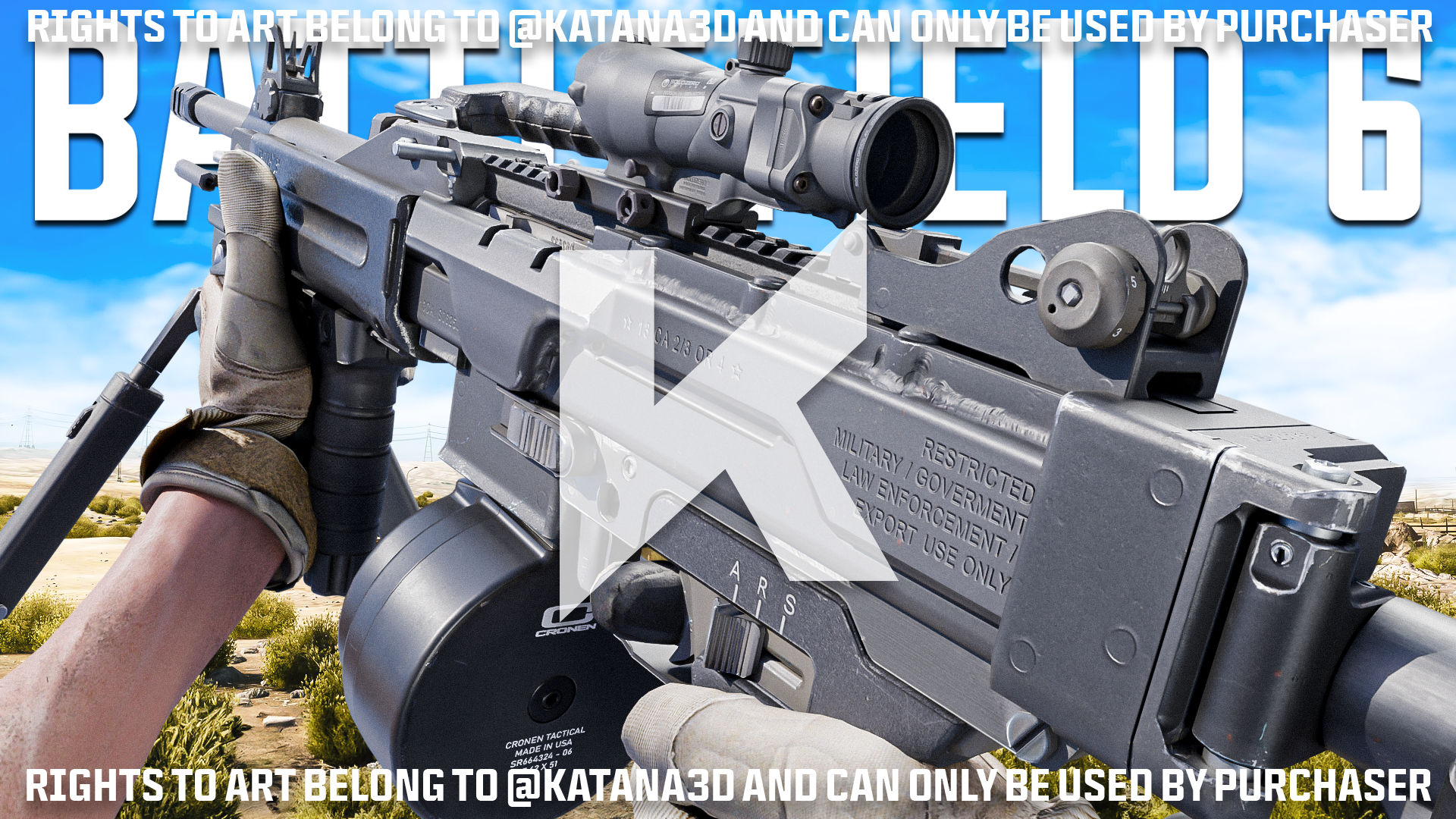 Battlefield Thumbnail - KTS 100 MK8 Beta (Text NO Text) - Payhip