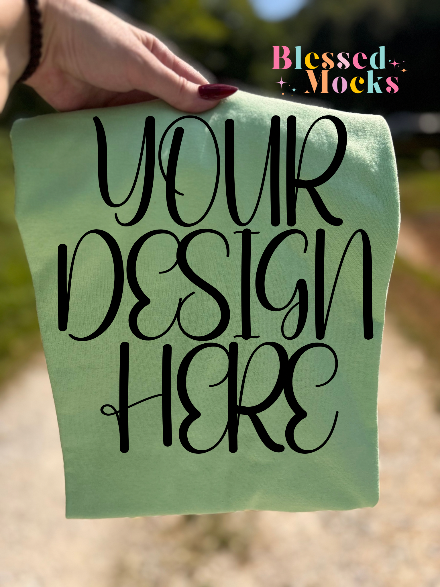 Gildan Mint Green Mock Up- IRL - Payhip