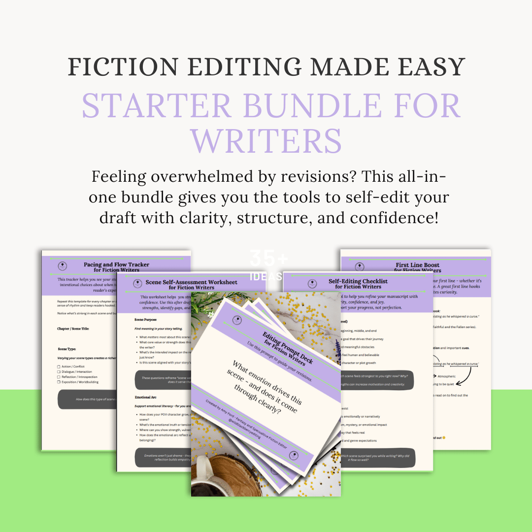 Fiction Editing Made Easy: Starter Bundle for Writers - Payhip
