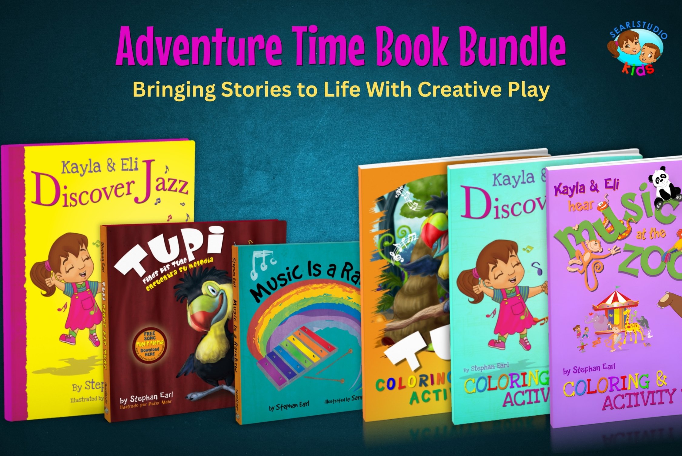 Children's Adventure Time Book Bundle