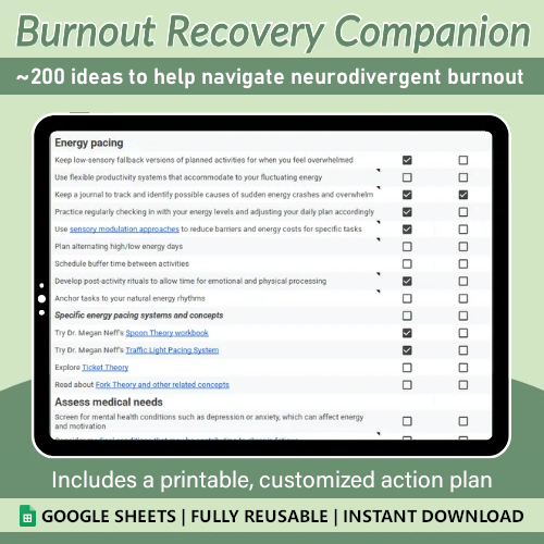 Burnout Recovery Companion - Payhip