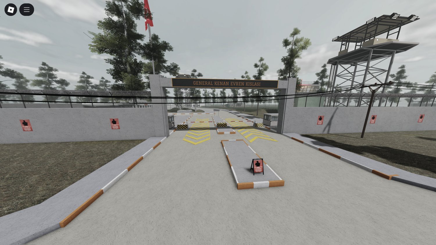 Turkish Military Base Map