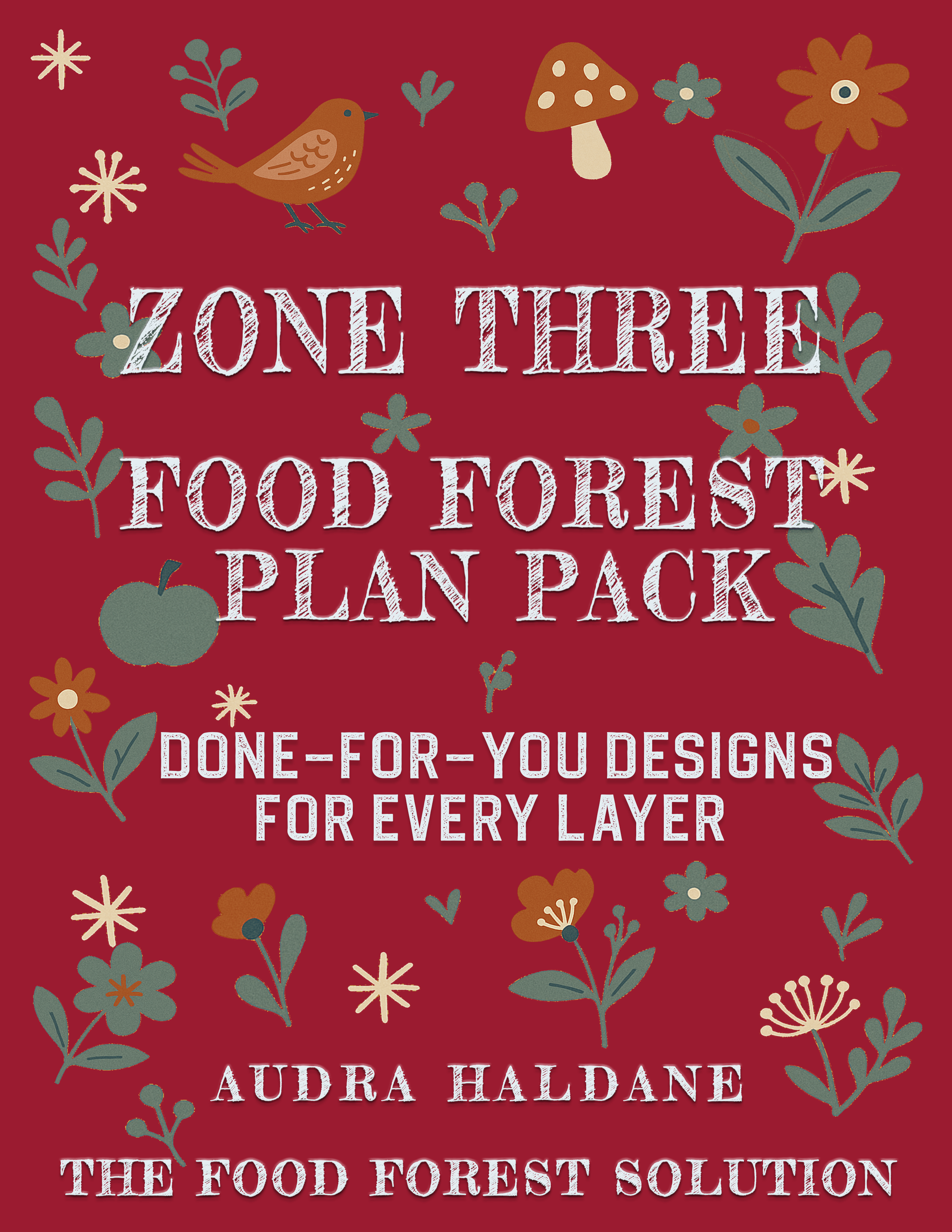 Zone 3 Food Forest Plan Pack: • 10 food forest blueprints built ...