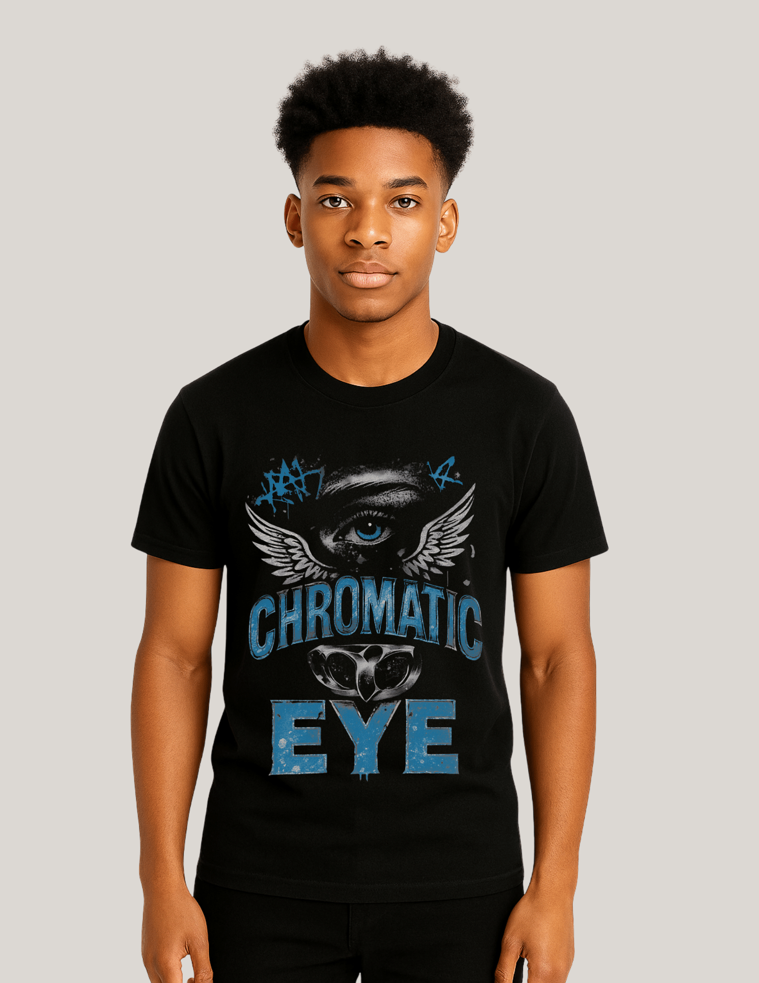 Chromatic Eye Graphic T-Shirt - Payhip