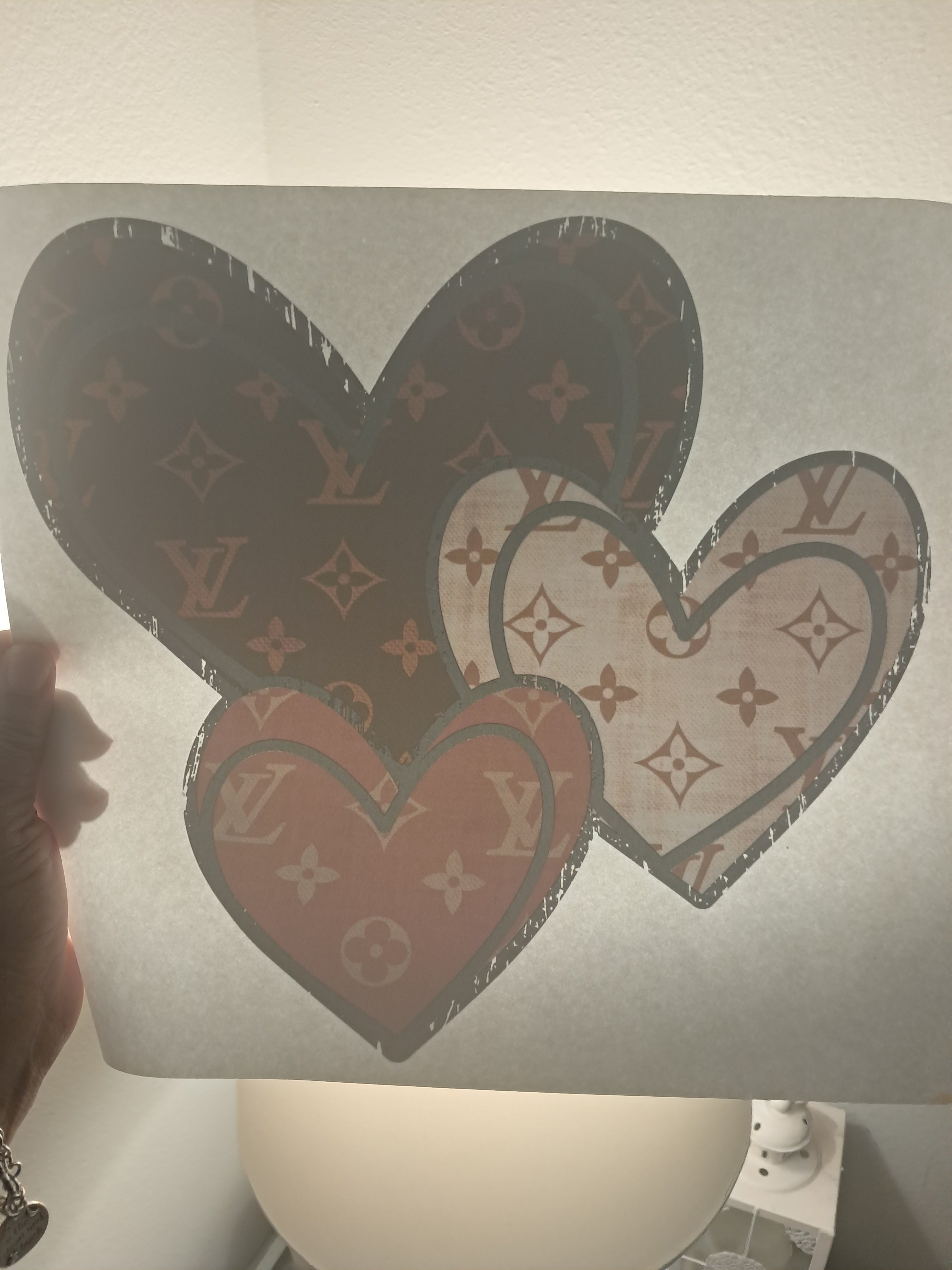 LV hearts screen print transfer - Payhip