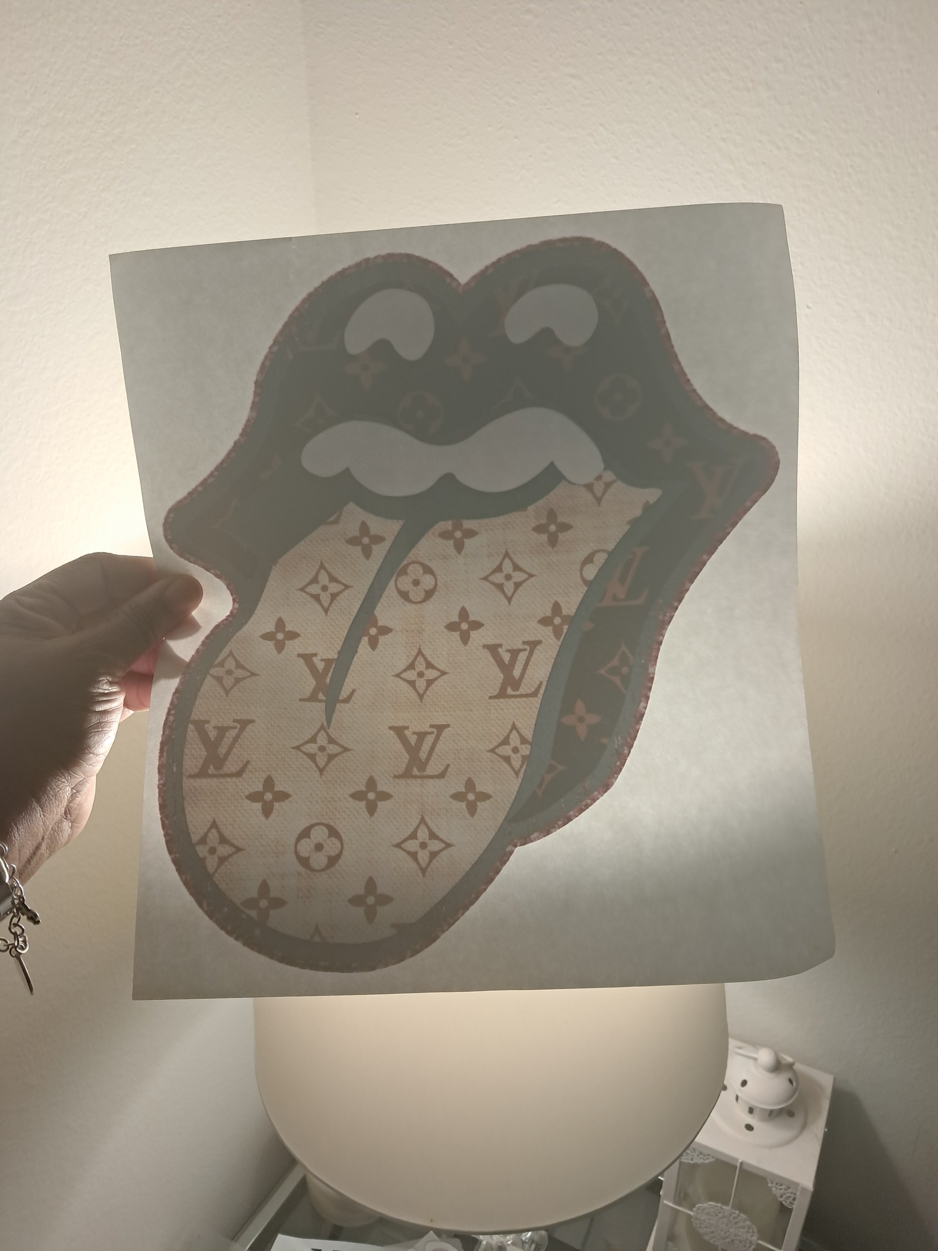 LV Lips screen print transfer - Payhip