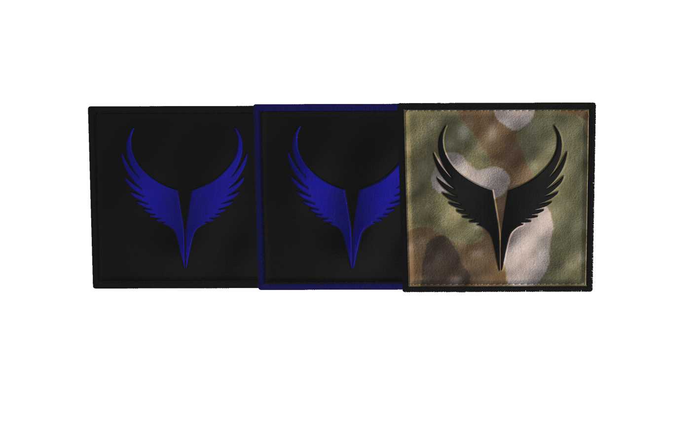 FBI HRT Blue Squadron Patches