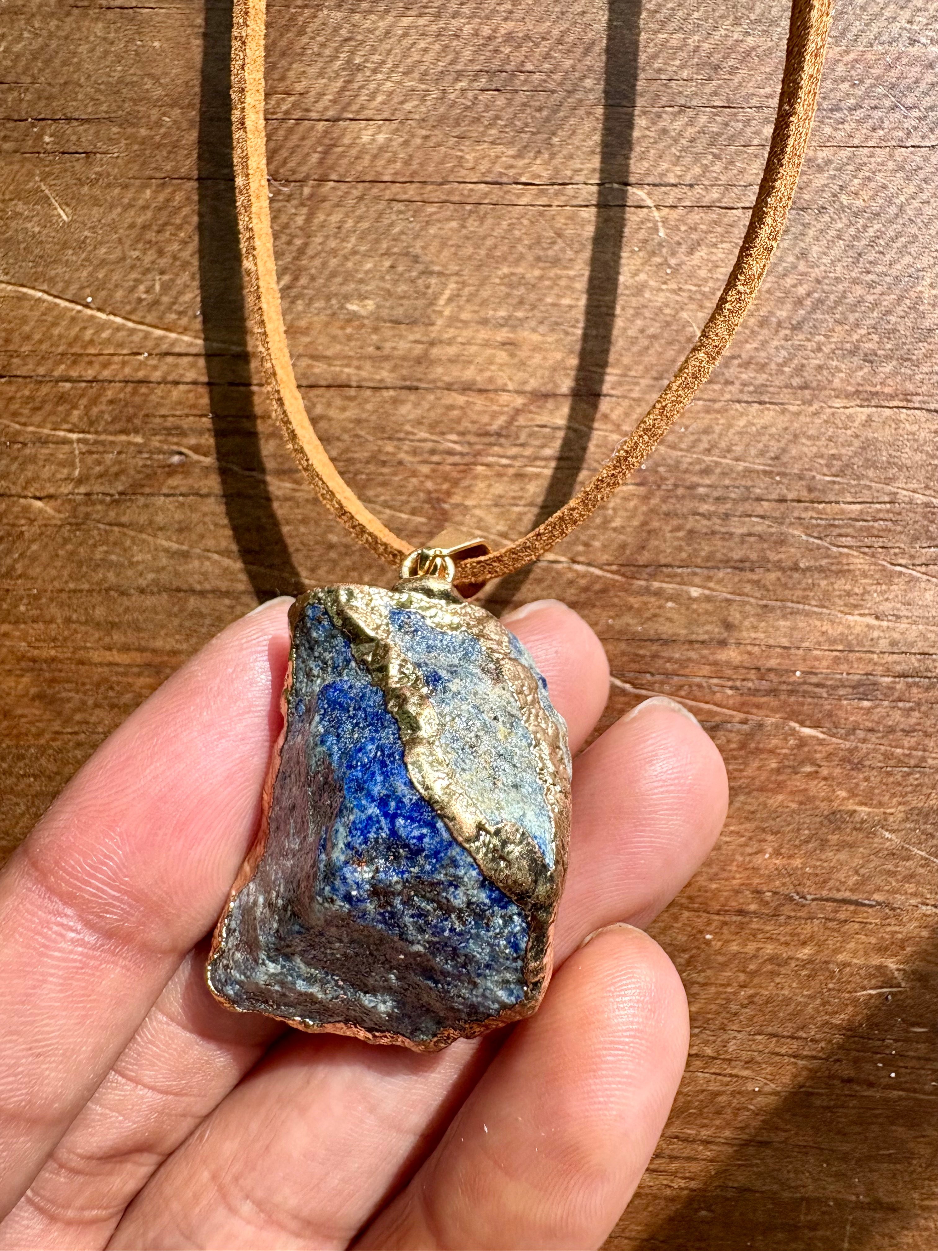 Oracle Lapis Lazuli Pendant Necklace - Payhip