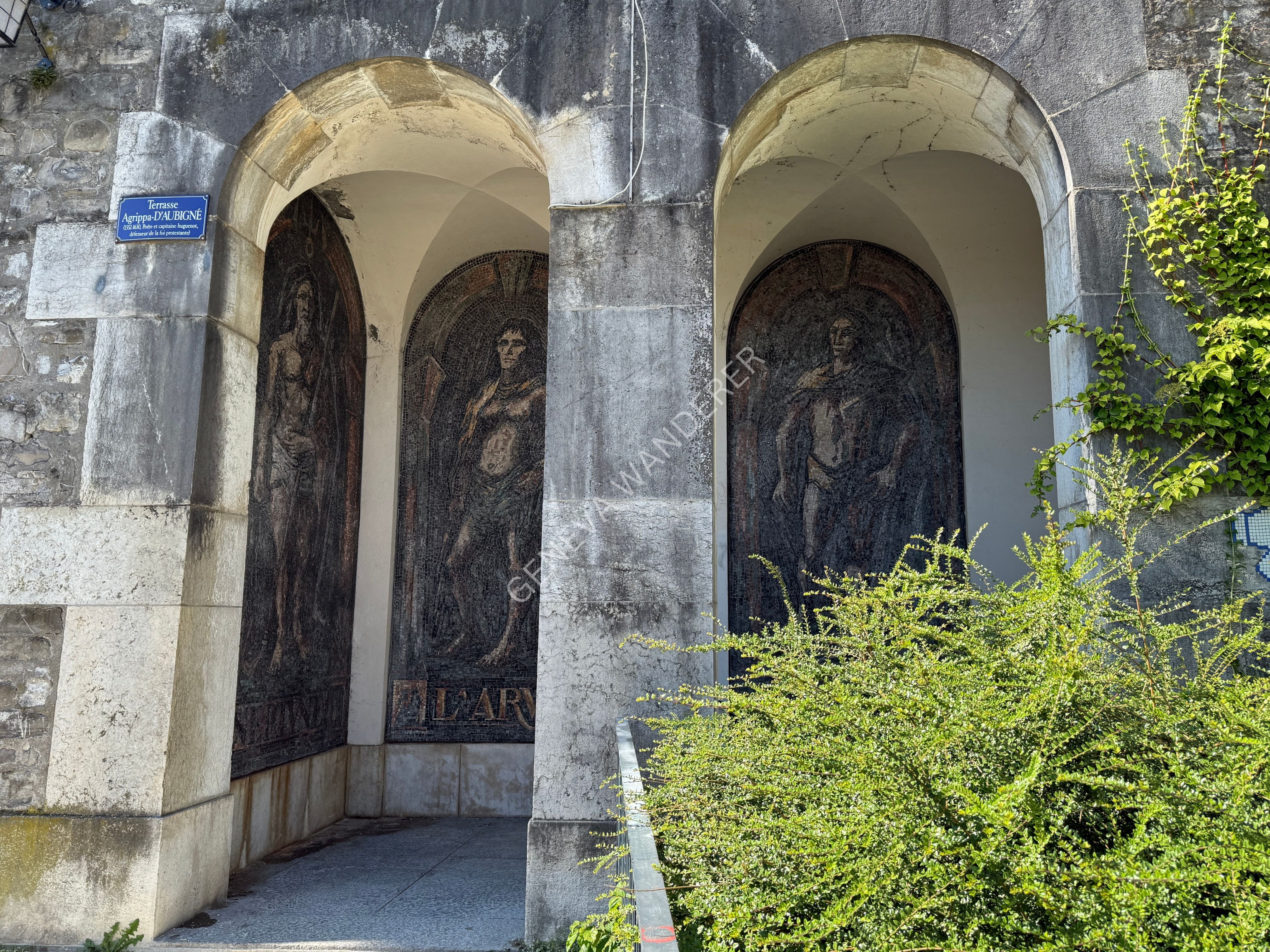 Les Mosaïques de Poncet Mosaics Old Town Geneva