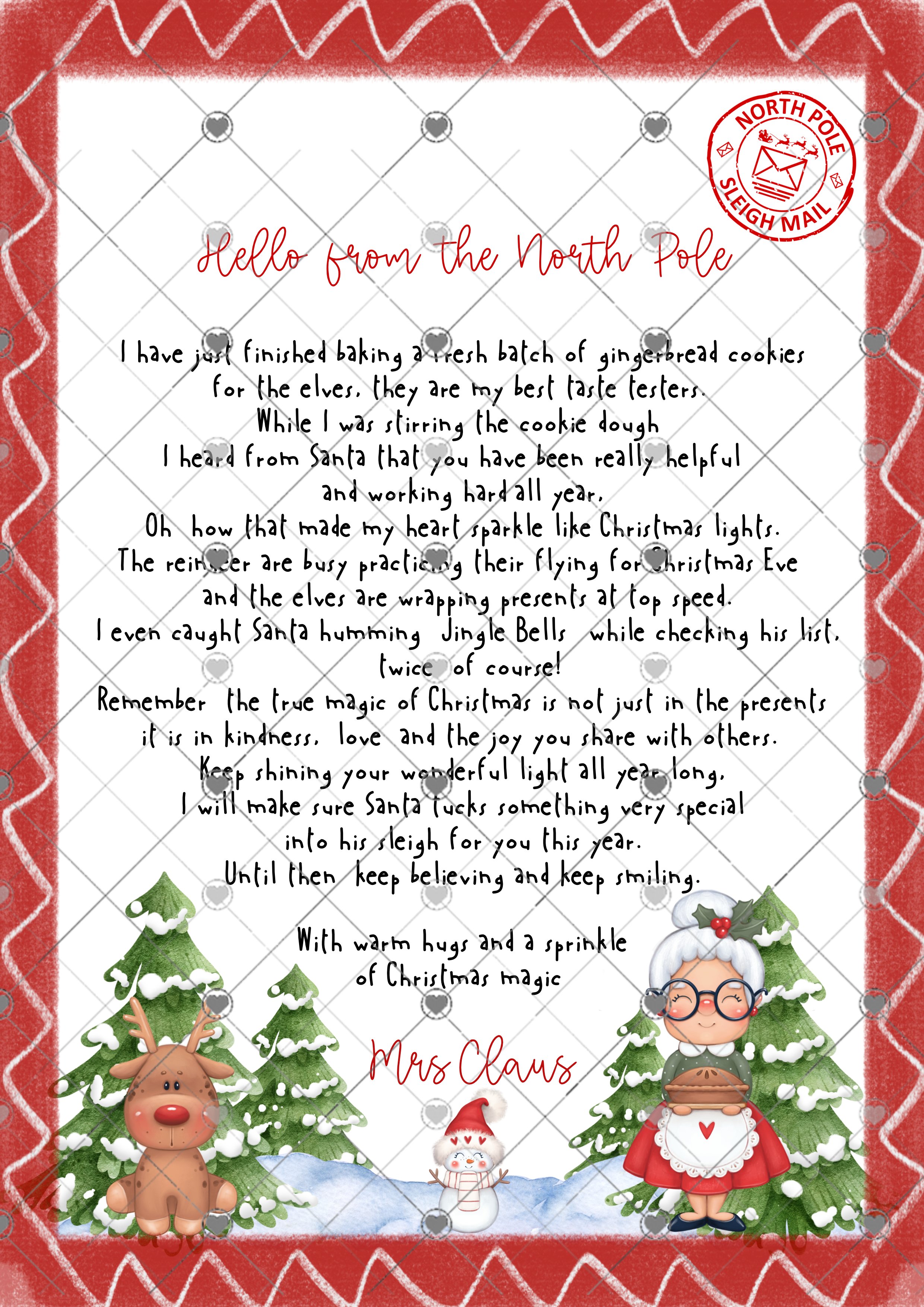 Mrs Claus Letter - Payhip
