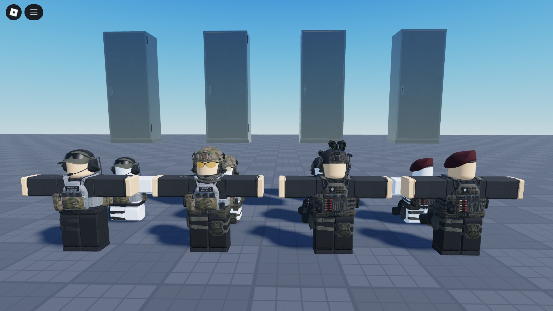 Facility Security SCP Morphs – Roblox Detailed & Realistic Pack