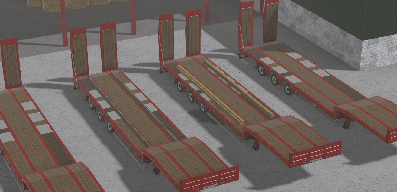 Low loader Trailers 4 different varients - Payhip