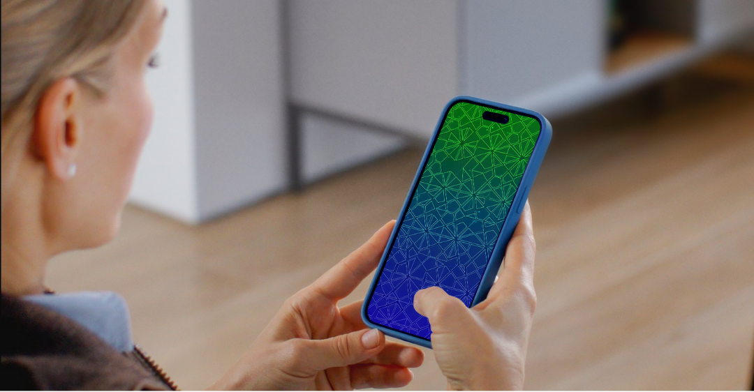 Geometric mobile background - Payhip