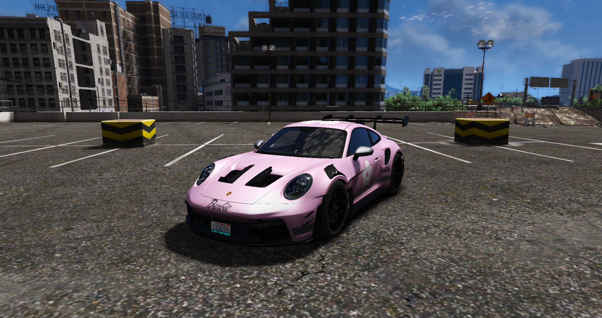 Modded Porche 911 Gt3rs Barbie FiveM Car - Payhip