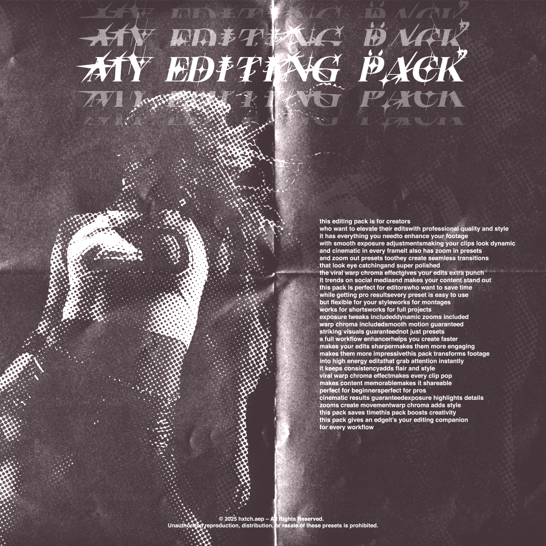 My editing pack - Payhip