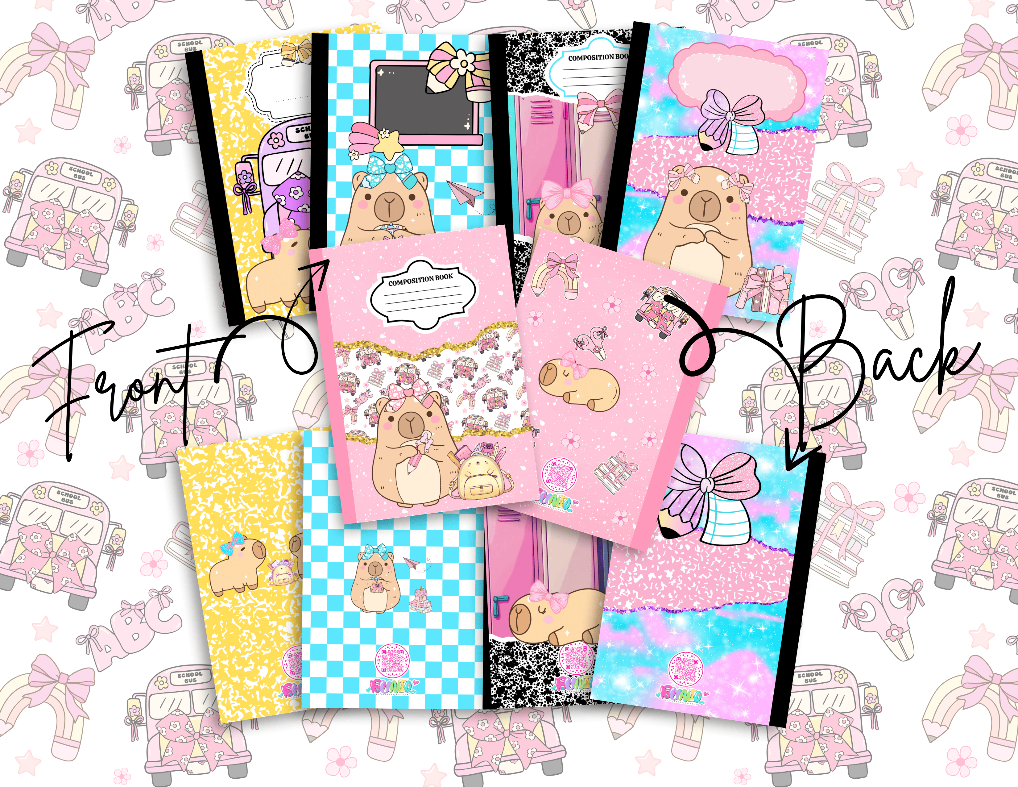 Capybara Notebooks covers - Payhip