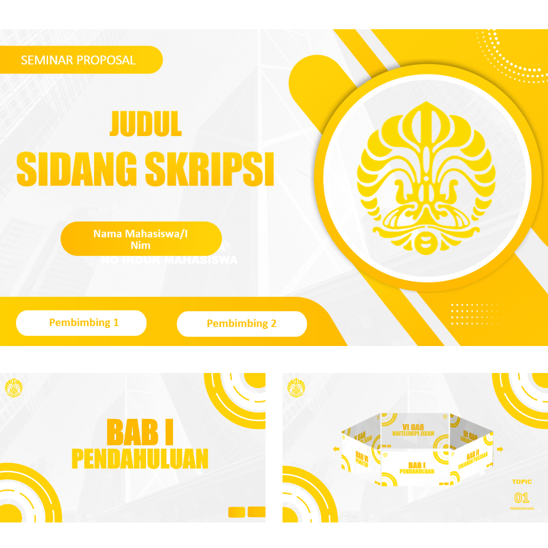 Template Powerpoint Morph Thesis 44 - Payhip