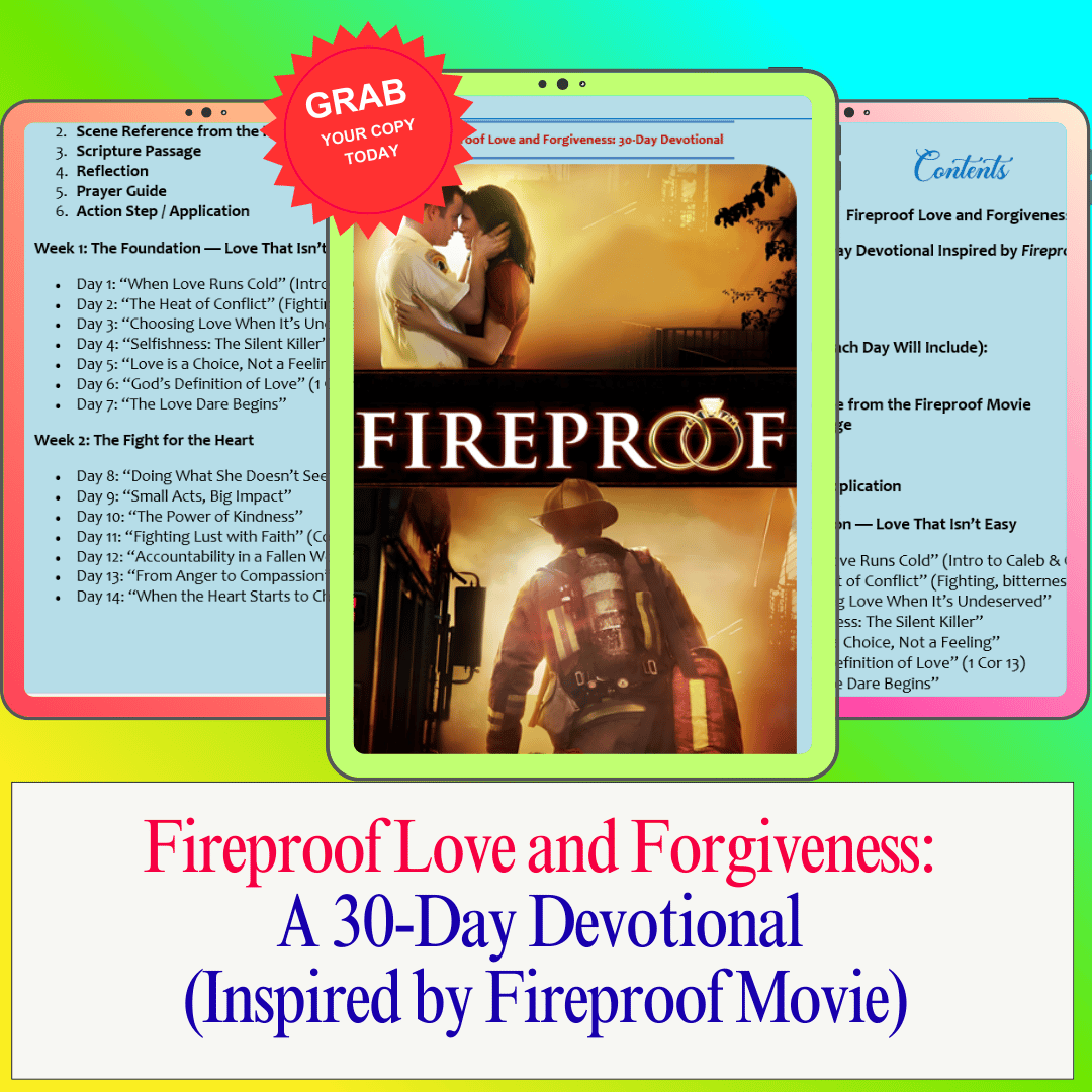 Fireproof Love and Forgiveness: 30-Day Devotional (Inspired by ...