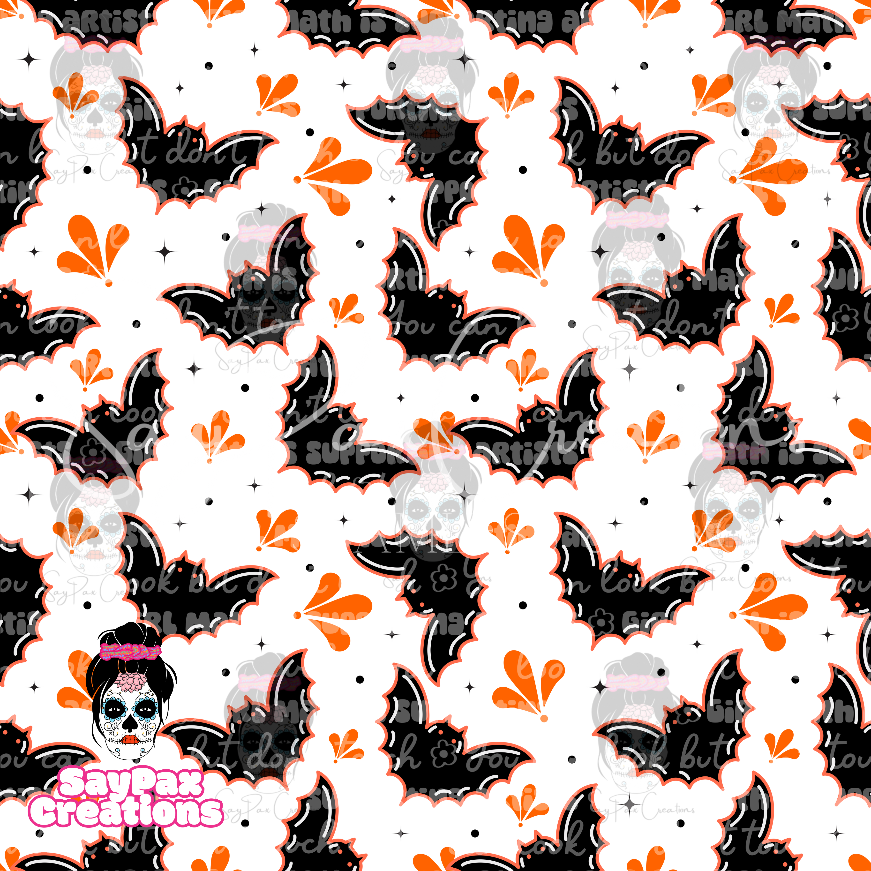 Orange Talavera Bats - Payhip