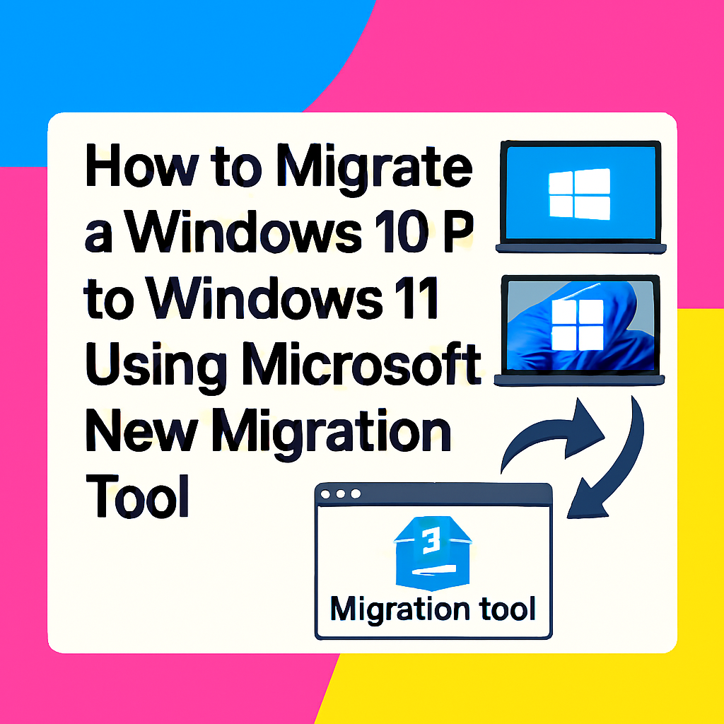 How to Migrate a Windows 10 PC to Windows 11 Using Microsoft’s New Migration Tool