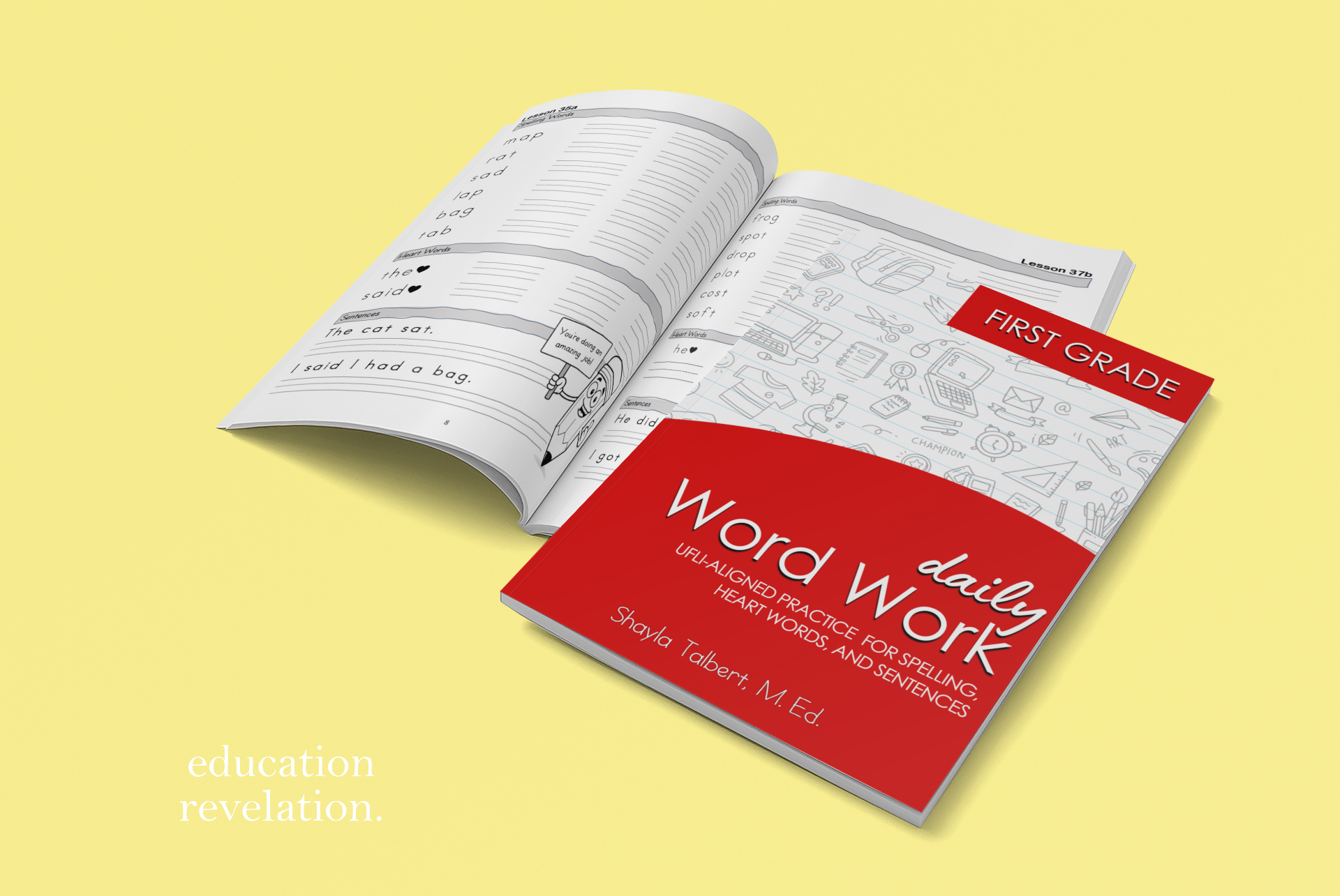 1st Grade Daily Word Work: UFLI-Aligned Practice for Spelling, Heart ...