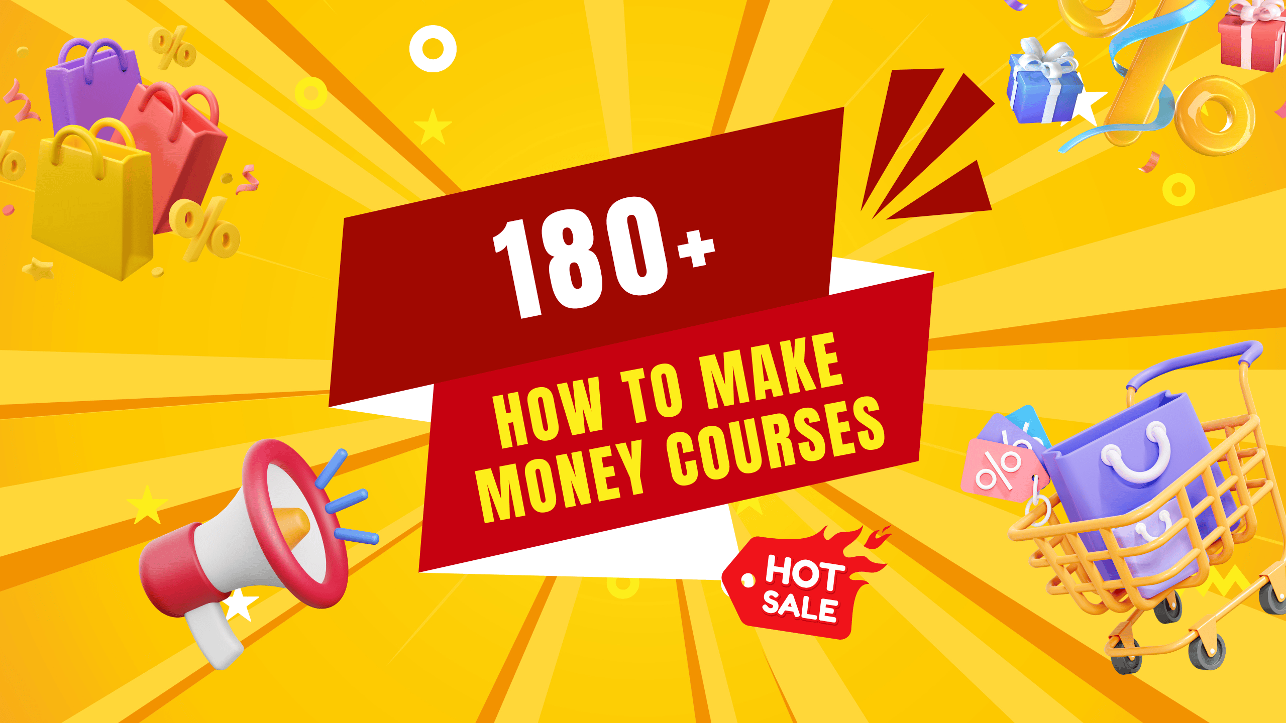 180 How To Make Money Courses Payhip