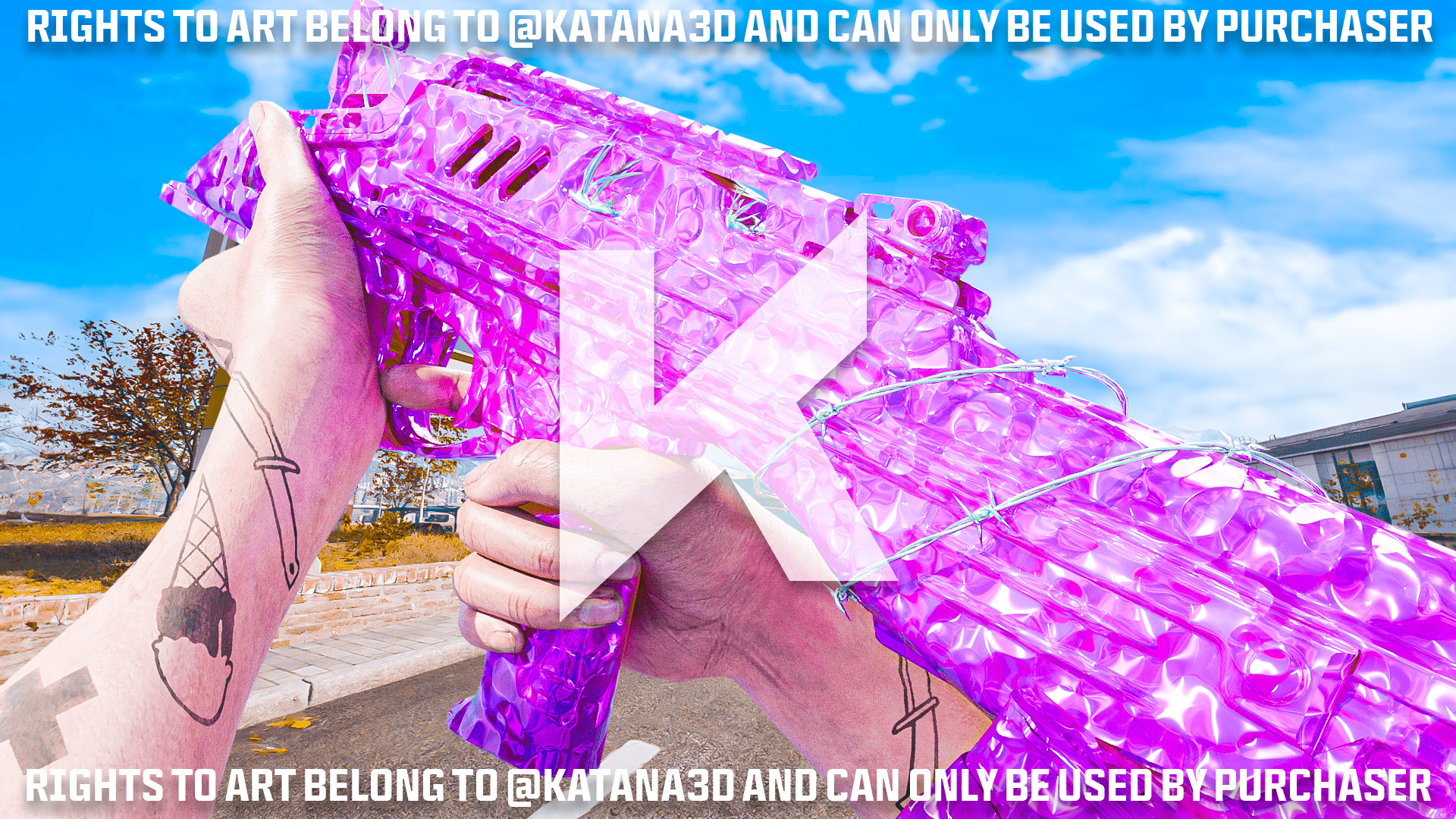 COD/Warzone Thumbnail - Pink Obsidian Cypher (Rebirth Verdansk) - Payhip