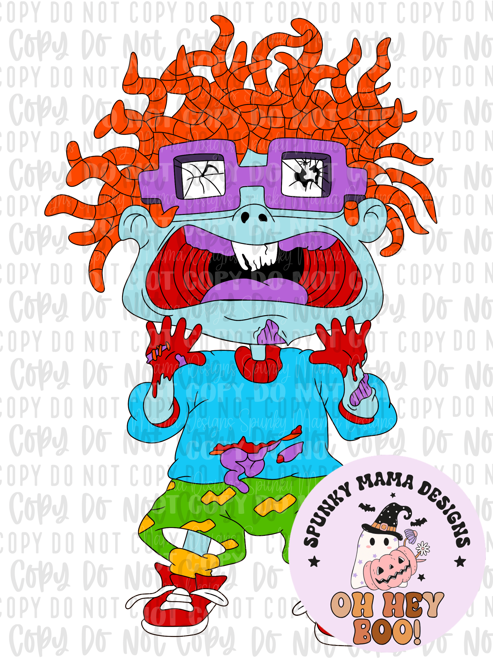Chucky Zombie Digital PNG Clipart - Payhip