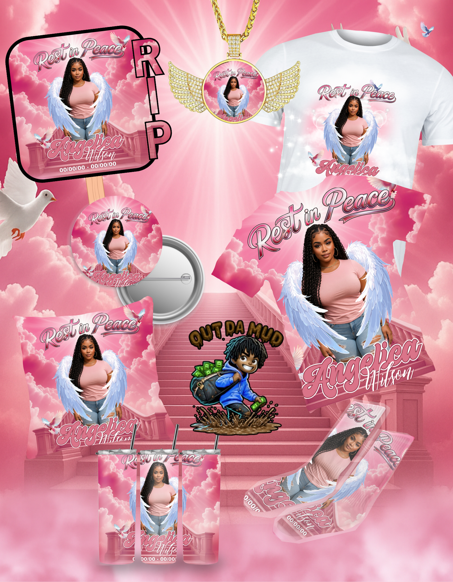 10" handled custom cowbell template - Payhip