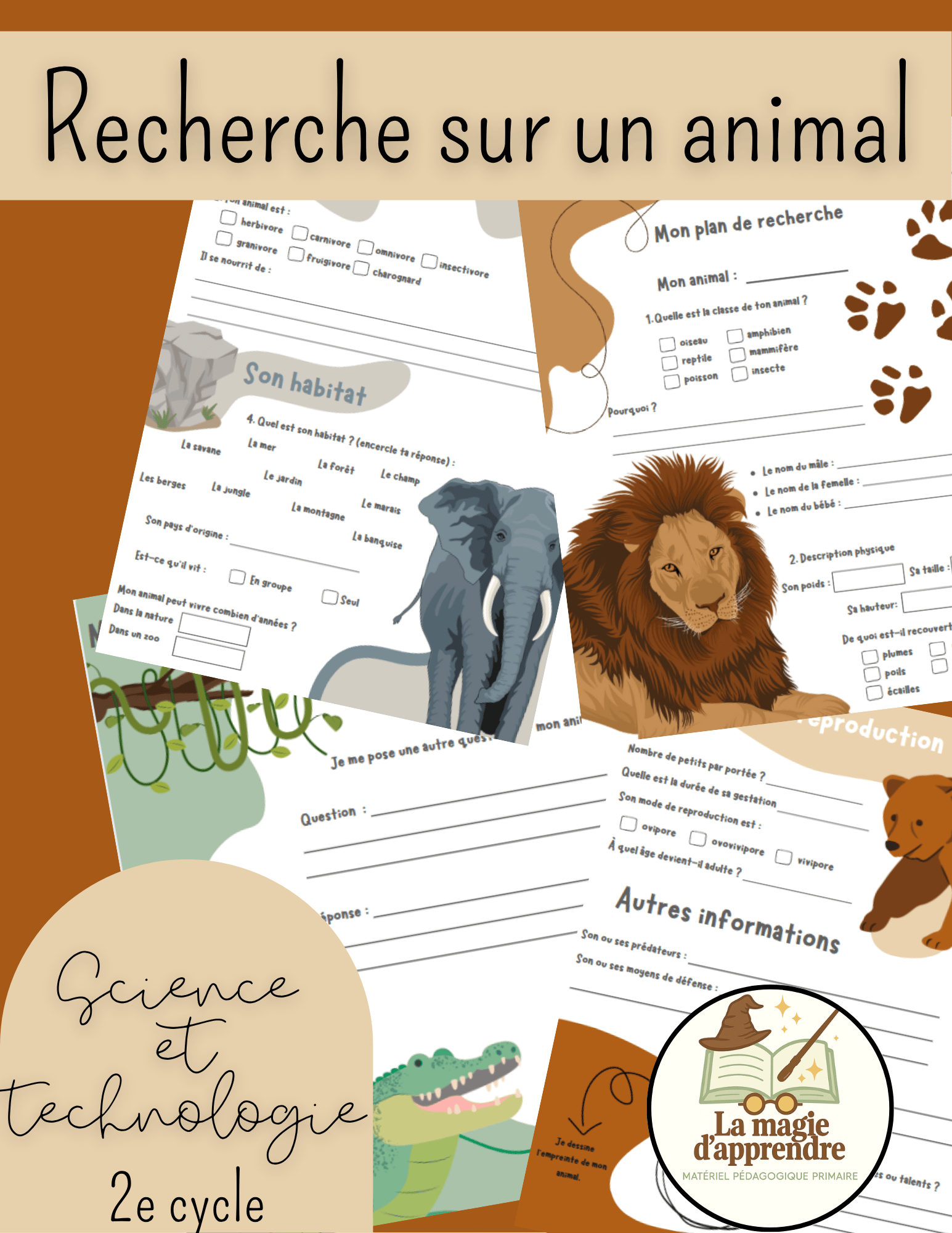 Projet de recherche sur un animal - Payhip