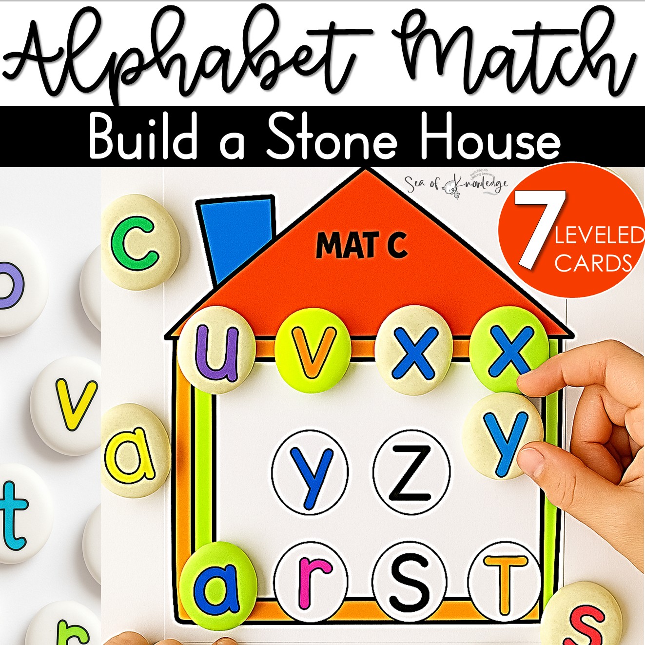 Story Stone Build a House Alphabet Letter Recognition Mats ...
