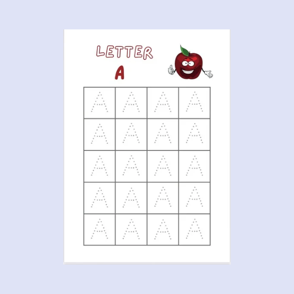 Printable A to Z Uppercase Alphabet Tracing Worksheets – PDF ...