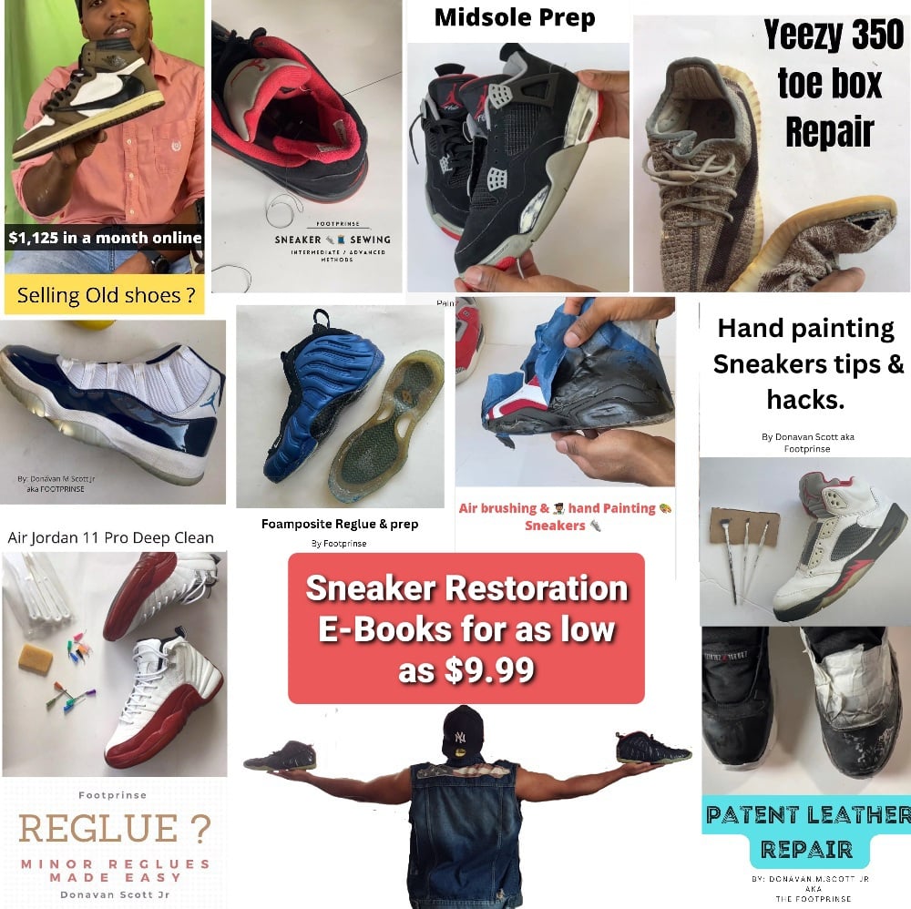 Footprinse - Monthly Package Sneaker Restoration 📦 plans - Payhip