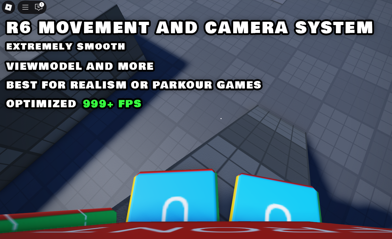R6 ROBLOX REALISTIC MOVEMENT/CAMERA SYSTEM - Payhip