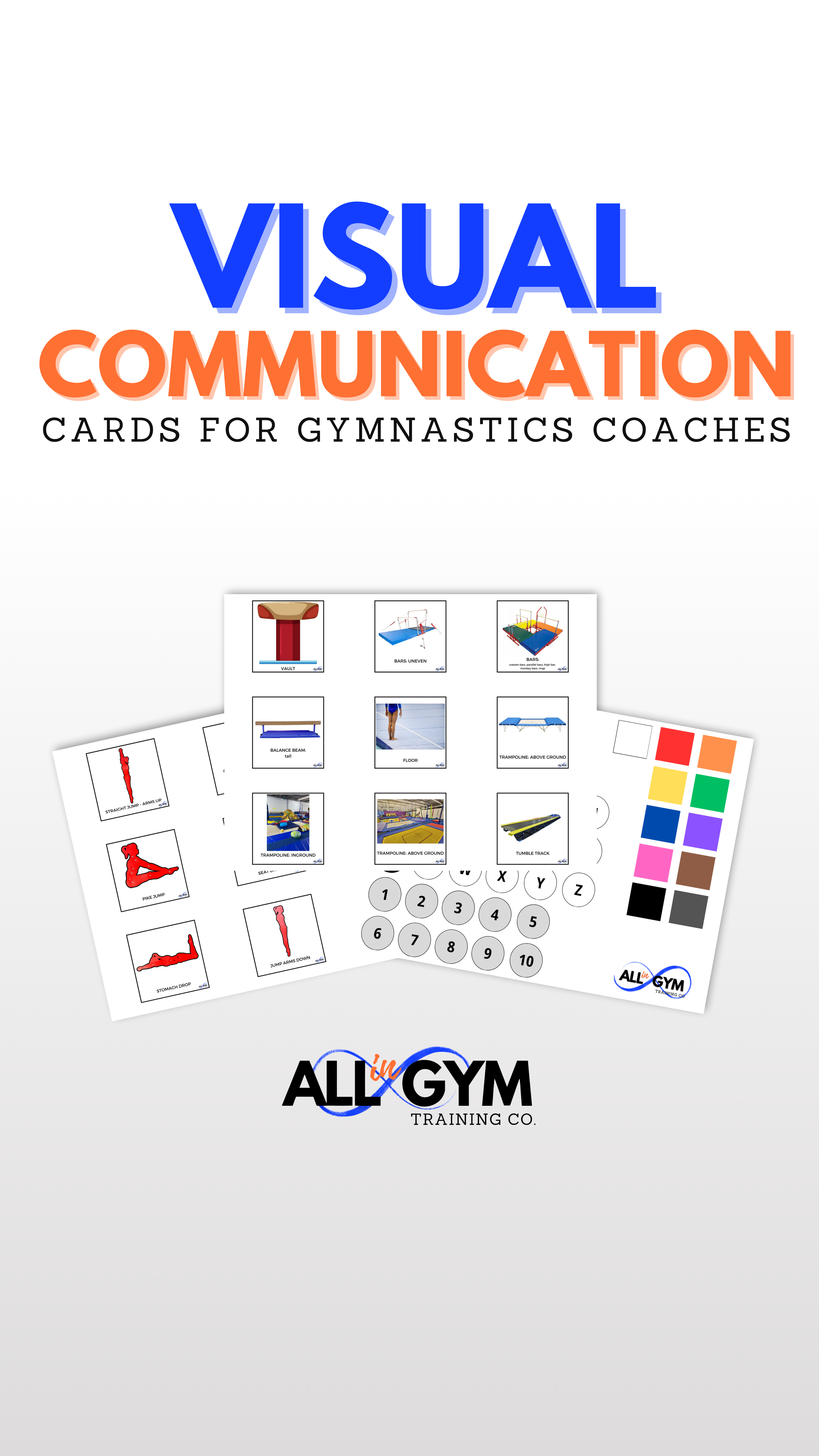 Gymnastics Communication Cards (Download) - Payhip