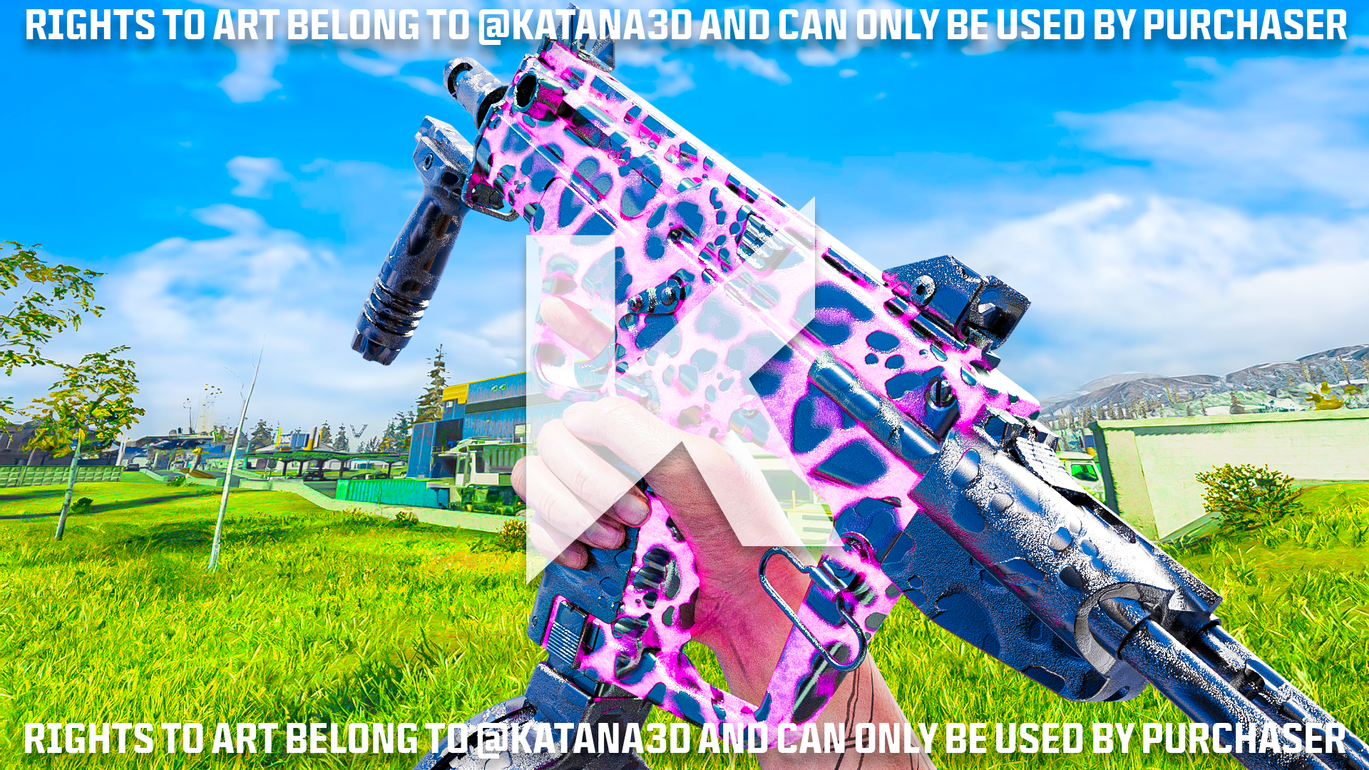 COD/Warzone Thumbnail - Pink Cheetah Saug (Rebirth Verdansk) - Payhip