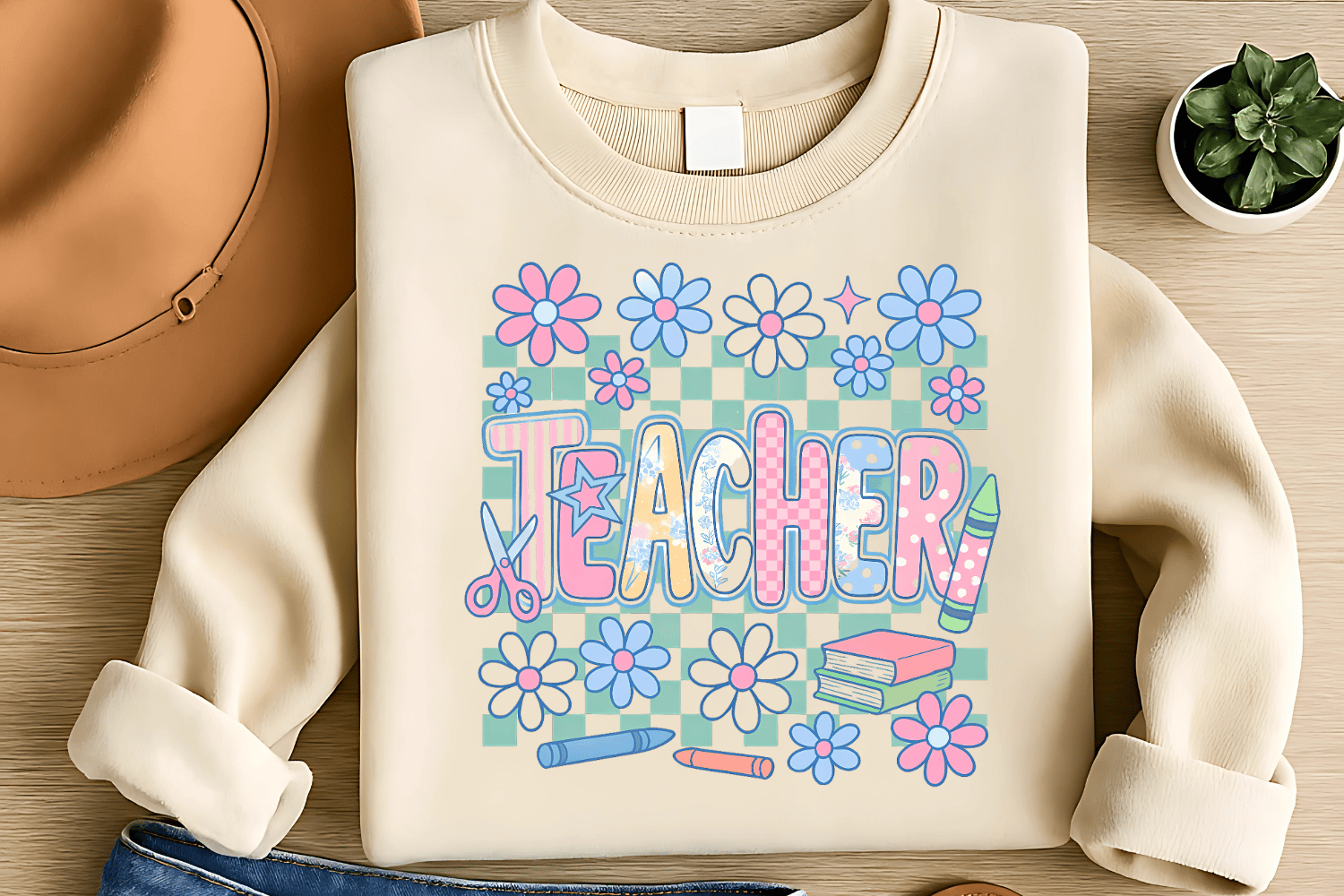 Coquette Teacher Sublimation PNG – Cute Back to School Design for ...
