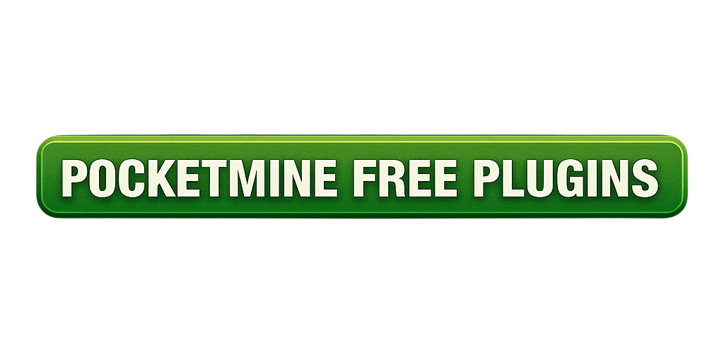 Pocketmine Plugins - PocketMine Free Plugins
