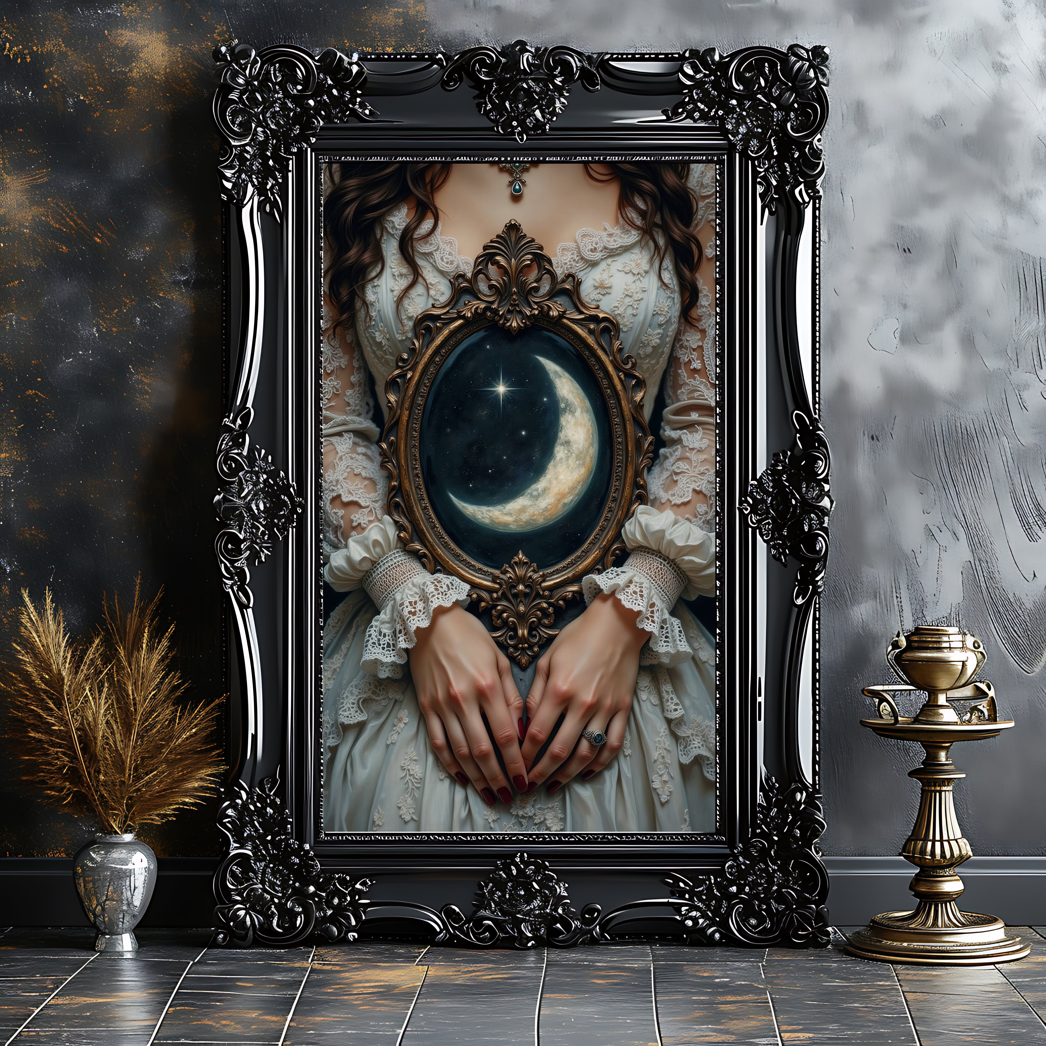 Cosmic Reflections | Gothic Wall Art | Victorian Gothic Decor