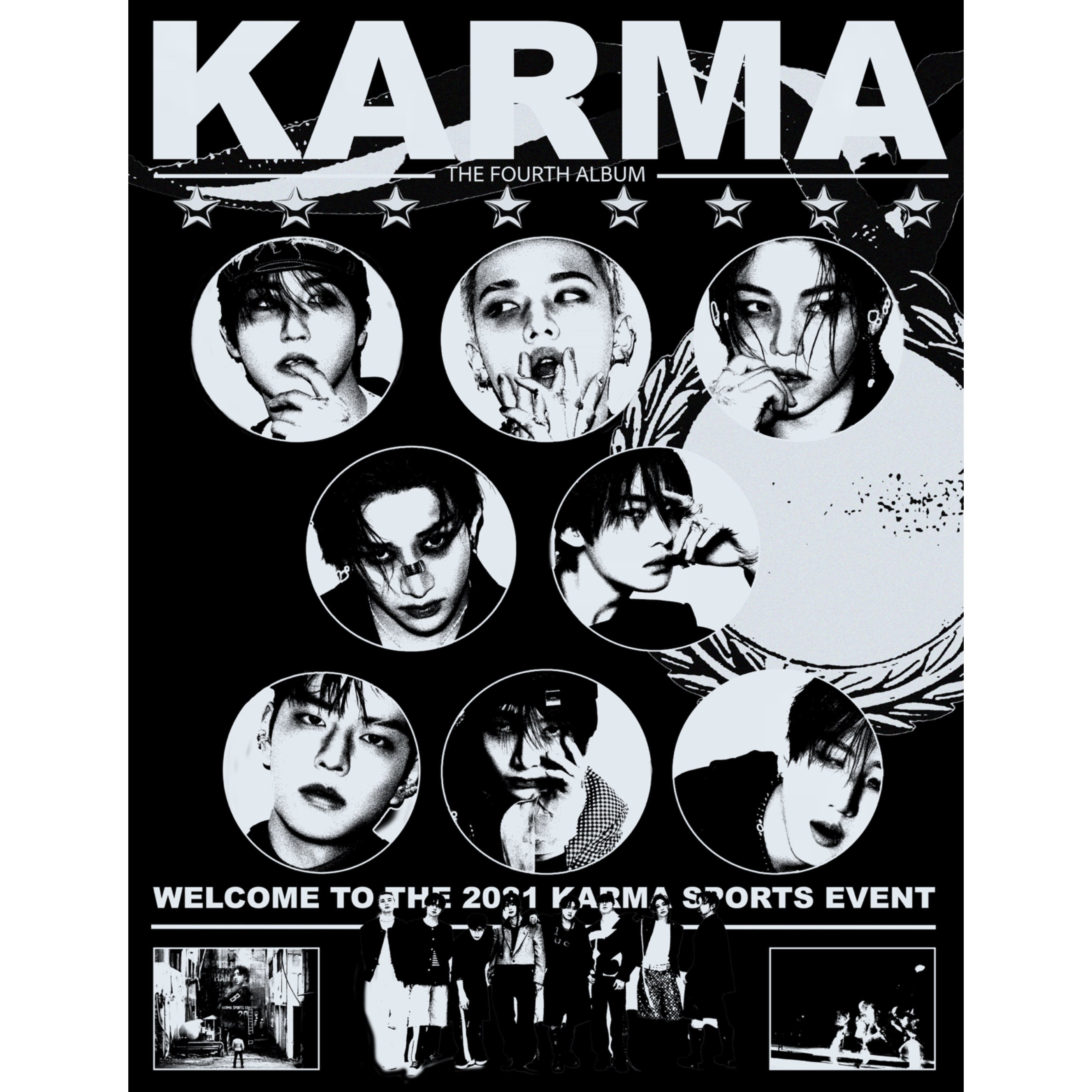 SKZ KARMA BLUE POSTER - Payhip