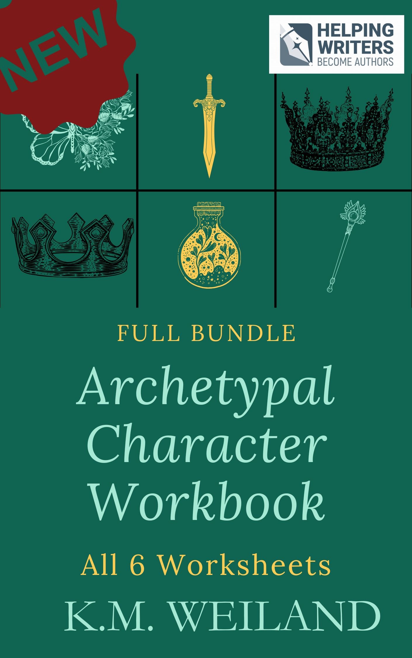 Archetypal Character Arc Worksheets - Full Bundle of 6