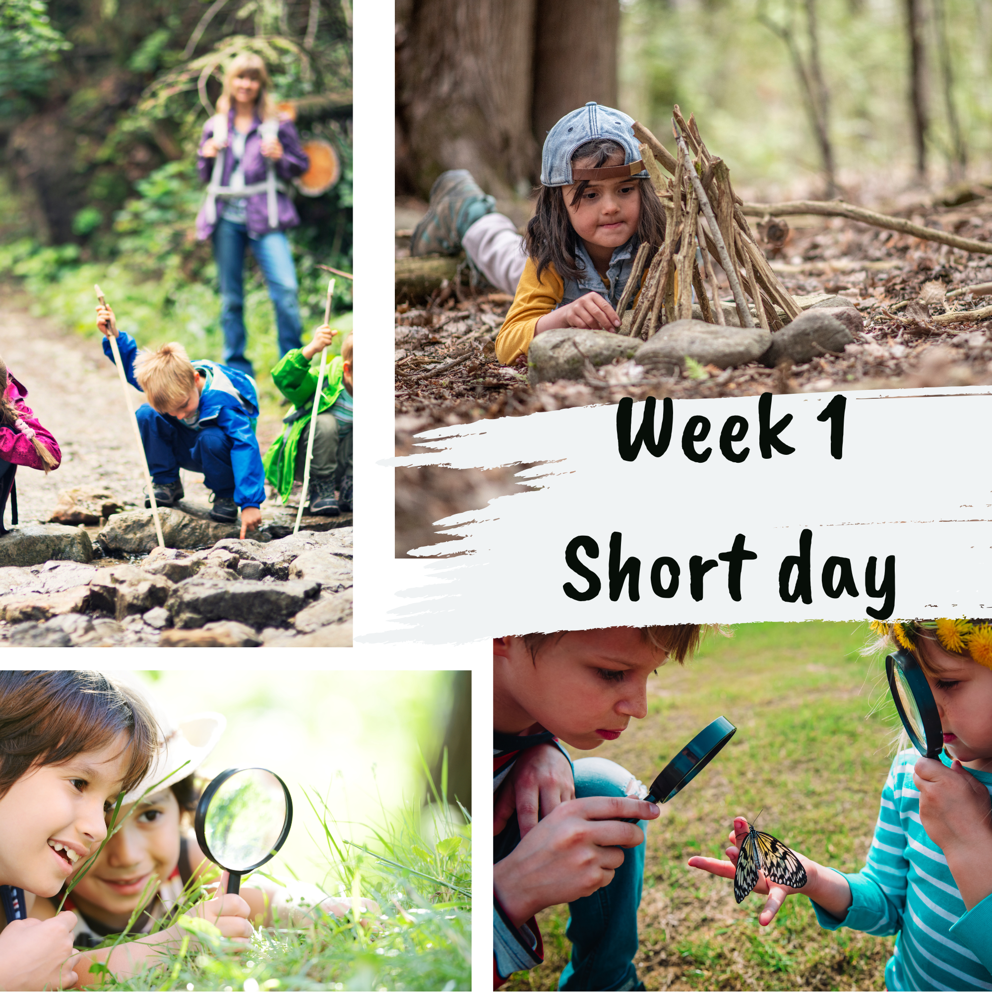 Week 1 / Short days 8:45 am - 3:00 pm - Payhip