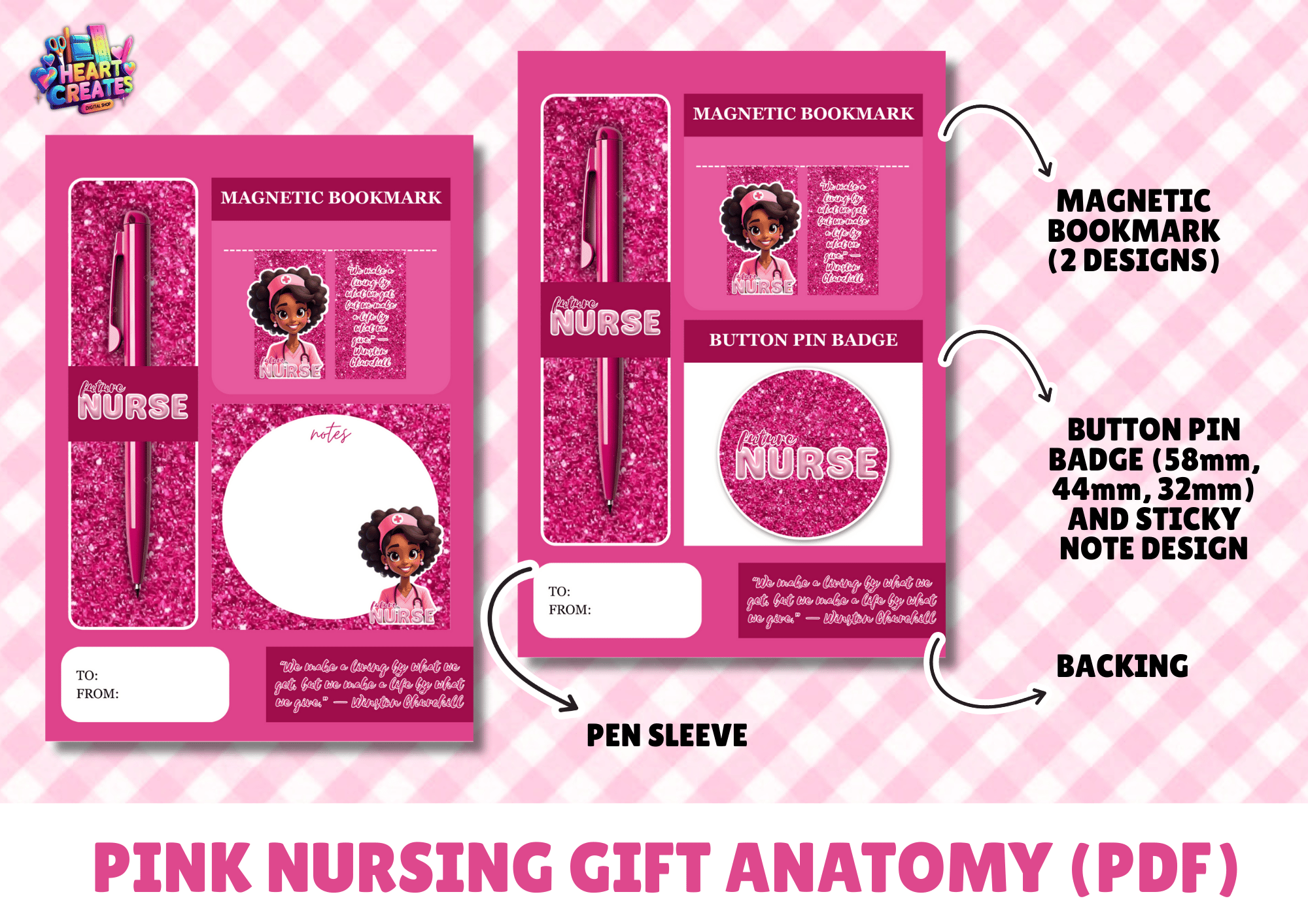 PINK NURSING GIFT ANATOMY (PDF) - Payhip