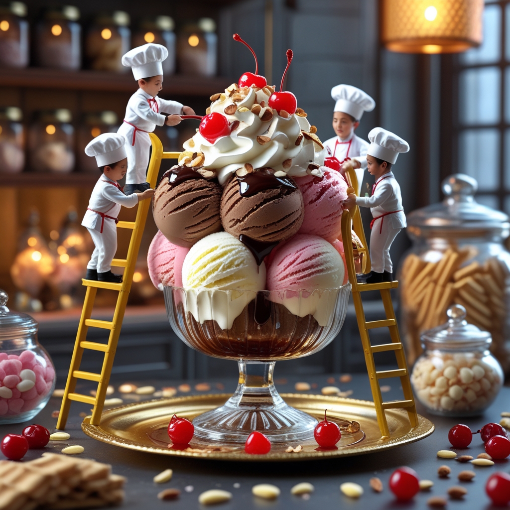 Giant glass of ice cream - Payhip