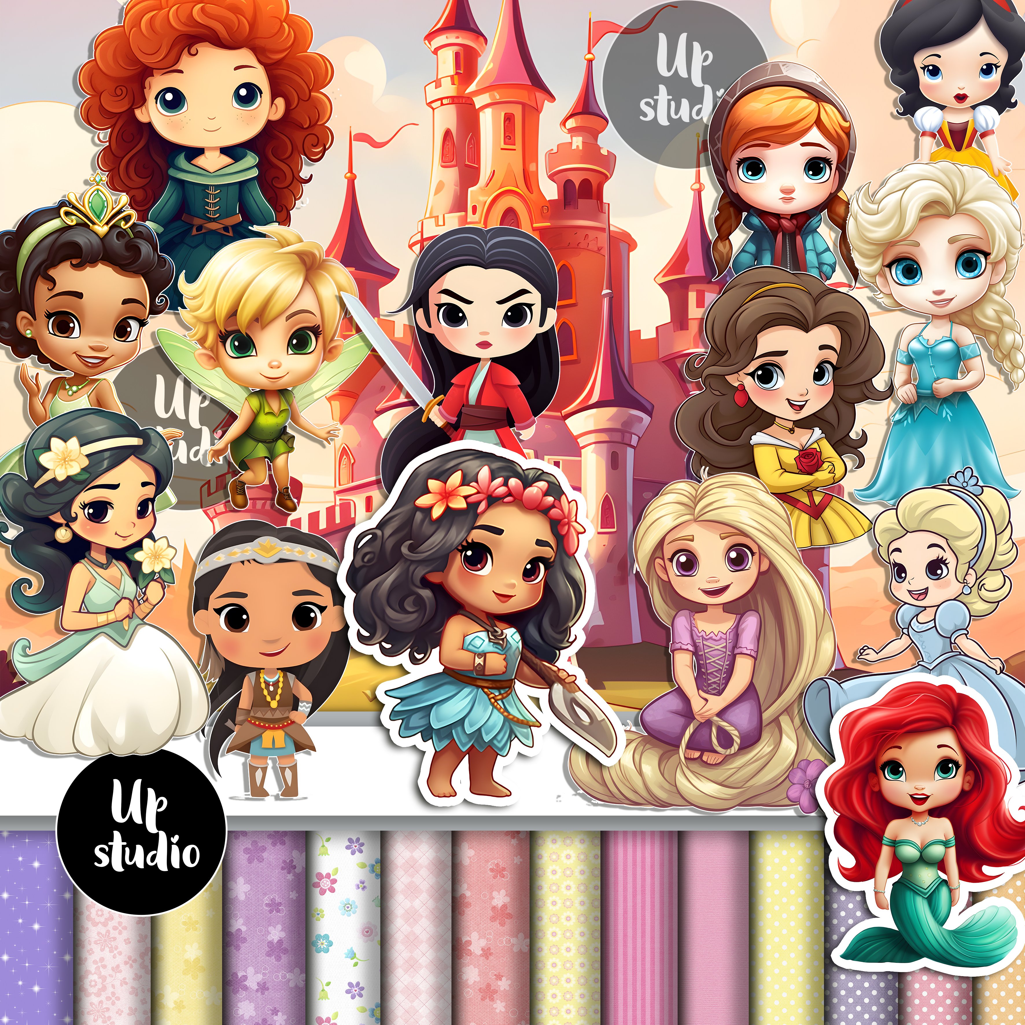 ARQUIVO DIGITAL princesas disney - Payhip