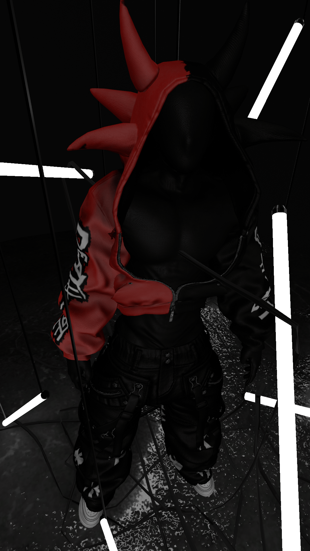 "Horned Ones" Male and Female (Scratch Avatar/PC/Green) 2025 VRChat Avatar