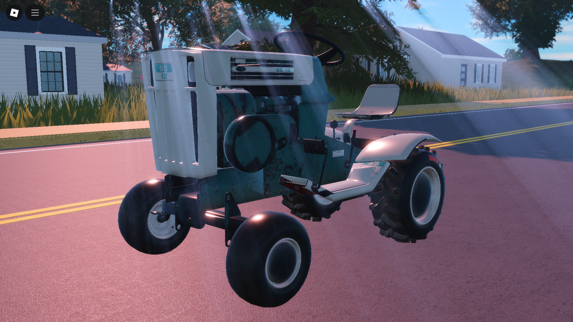 Tractor Gazon Sears Vintage – Decorative Roblox Farm Model