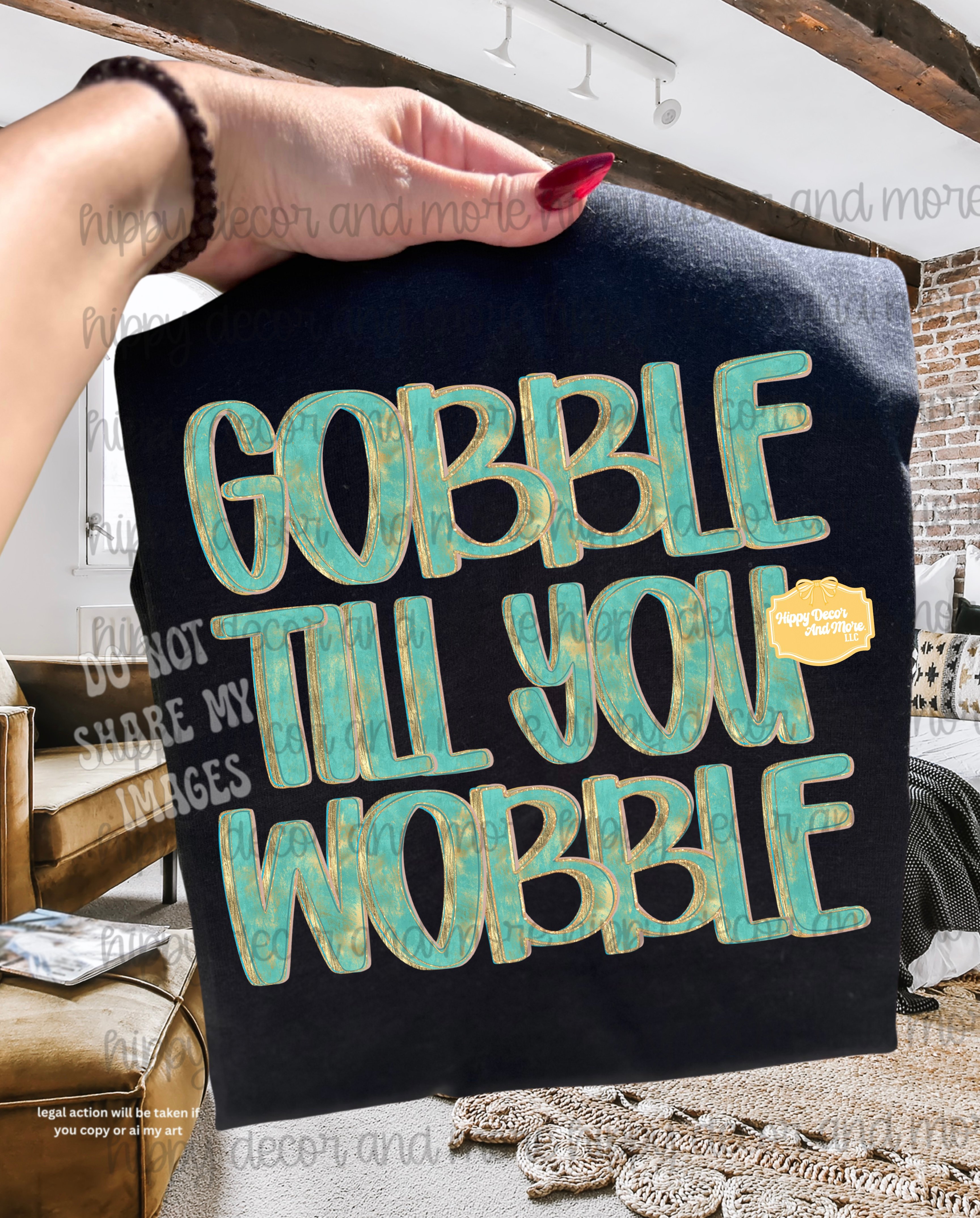 Gobble Till You Wobble, Thanksgiving (digital) - Payhip