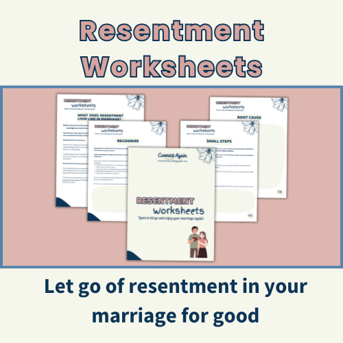 The Resentment Reset Worksheets for Couples