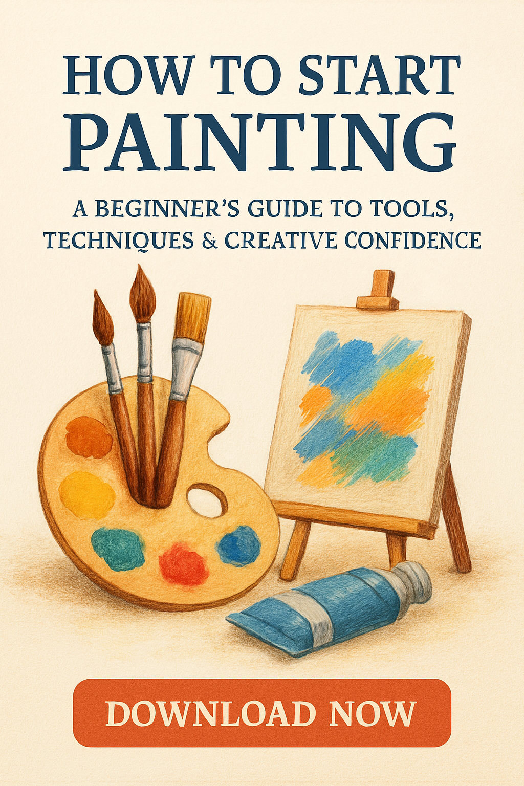 How to Start Painting – A Beginner’s Guide to Tools, Techniques & Creative Confidence - Payhip